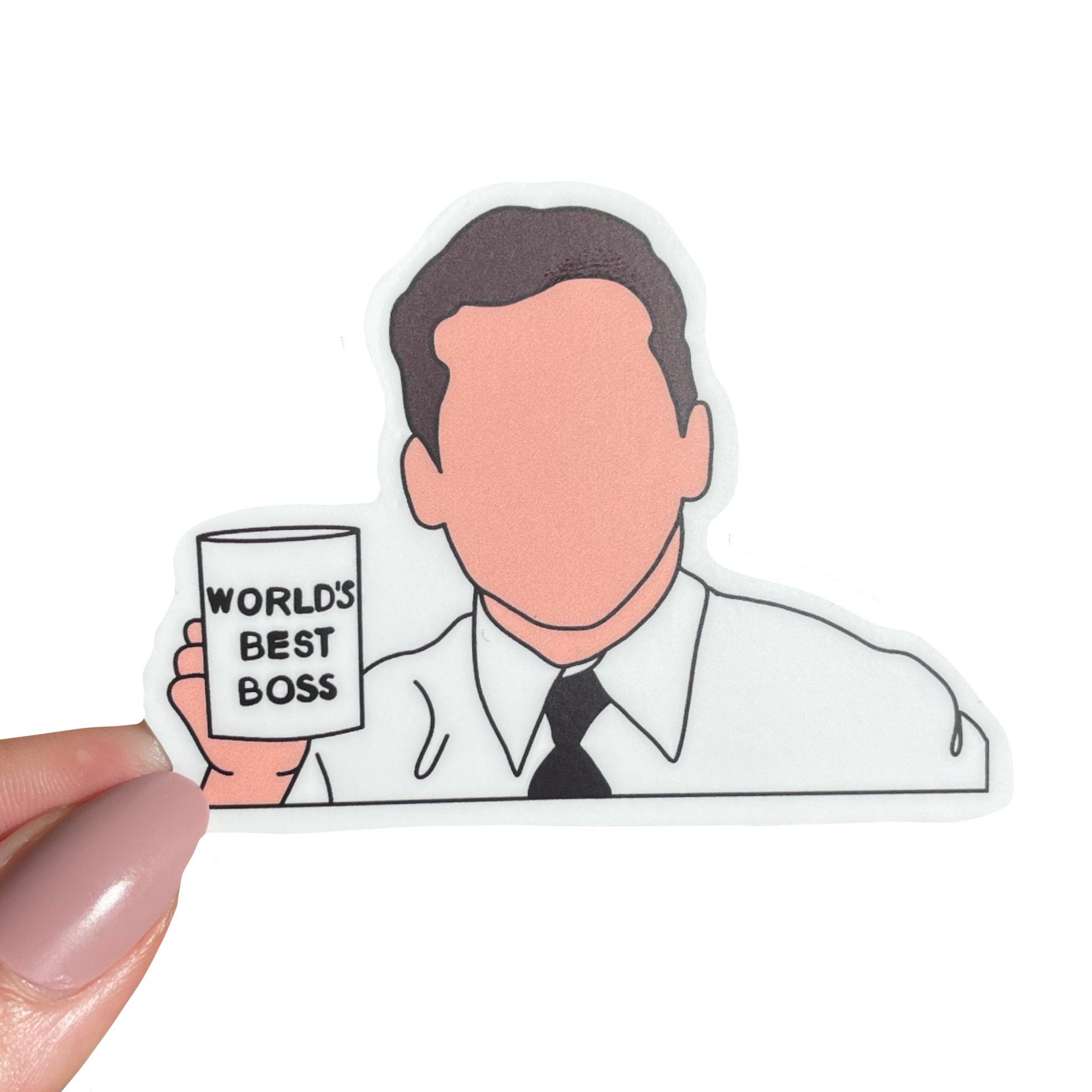 World’s best boss sticker | PyrPaw